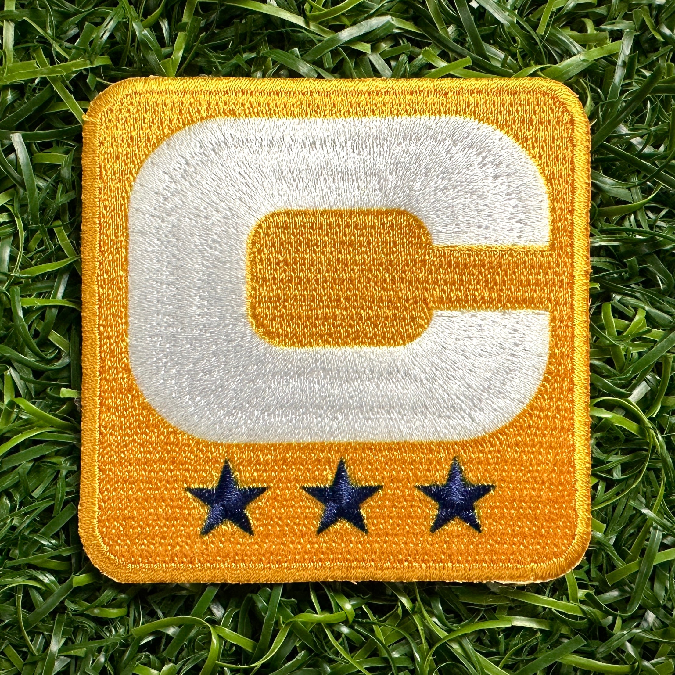NFL Pro Model Yellow Captain's Patch Three-Star – Carl’s Locker